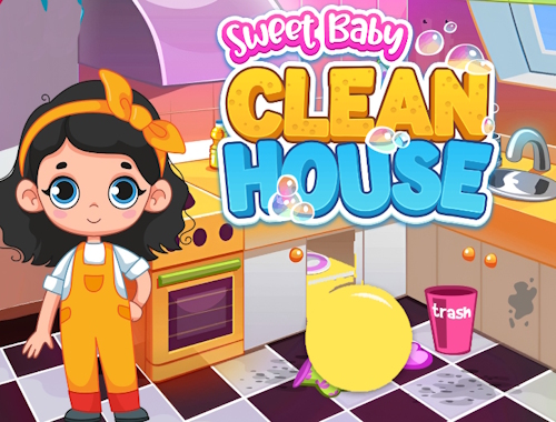 Cleaning games. Room makeover games - play free on Game-Game