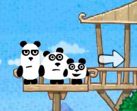 Three Pandas games online - play free on Game-Game