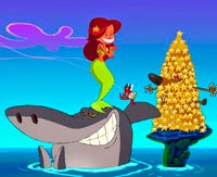 Zig and Sharko games online - play free on Game-Game